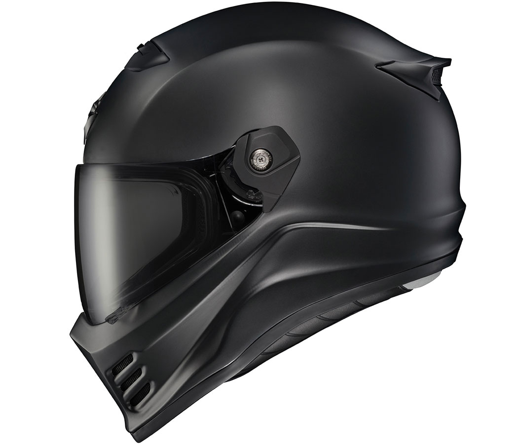 cyclebitz: Scorpion Covert FX Full Face Helmet Matte Black