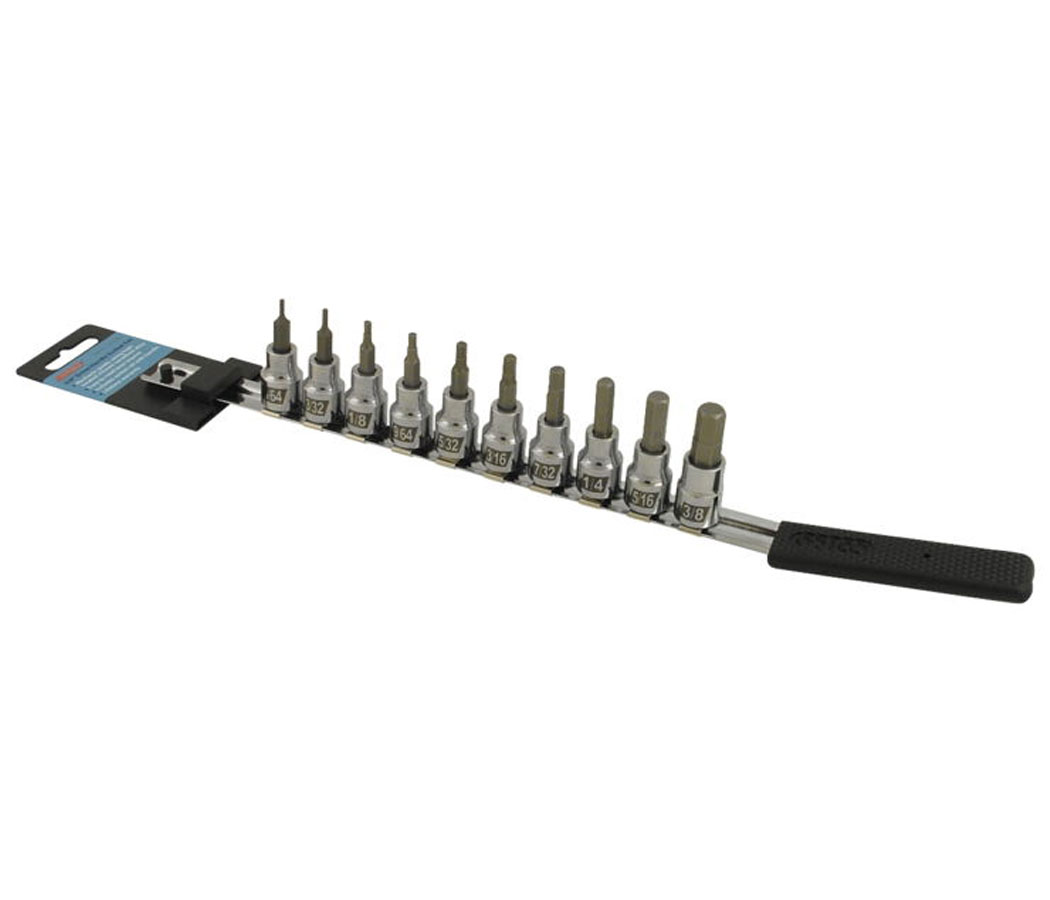 cyclebitz: CruzTools HEX Socket Bit Set 10-pc SAE