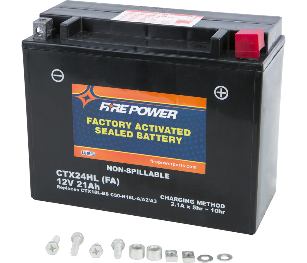 cyclebitz: Fire Power AGM Battery CTX24HL (YTX24HL)