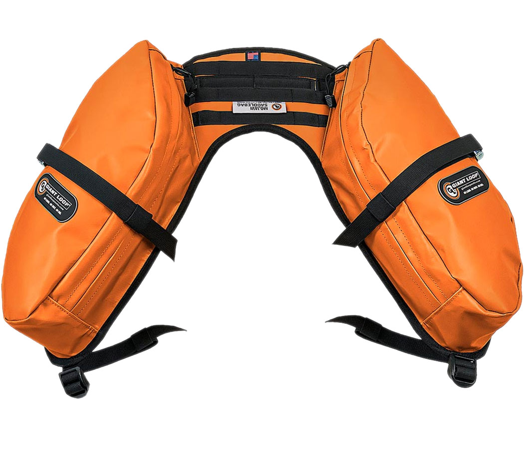 cyclebitz: Giant Loop Mojavi Saddlebag Orange