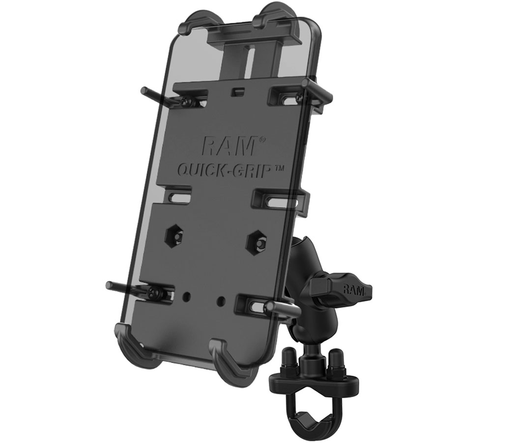 cyclebitz: RAM Mounts Quick-Grip XL Phone Mount Handlebar U-Bolt Kit - .5"-1.25"