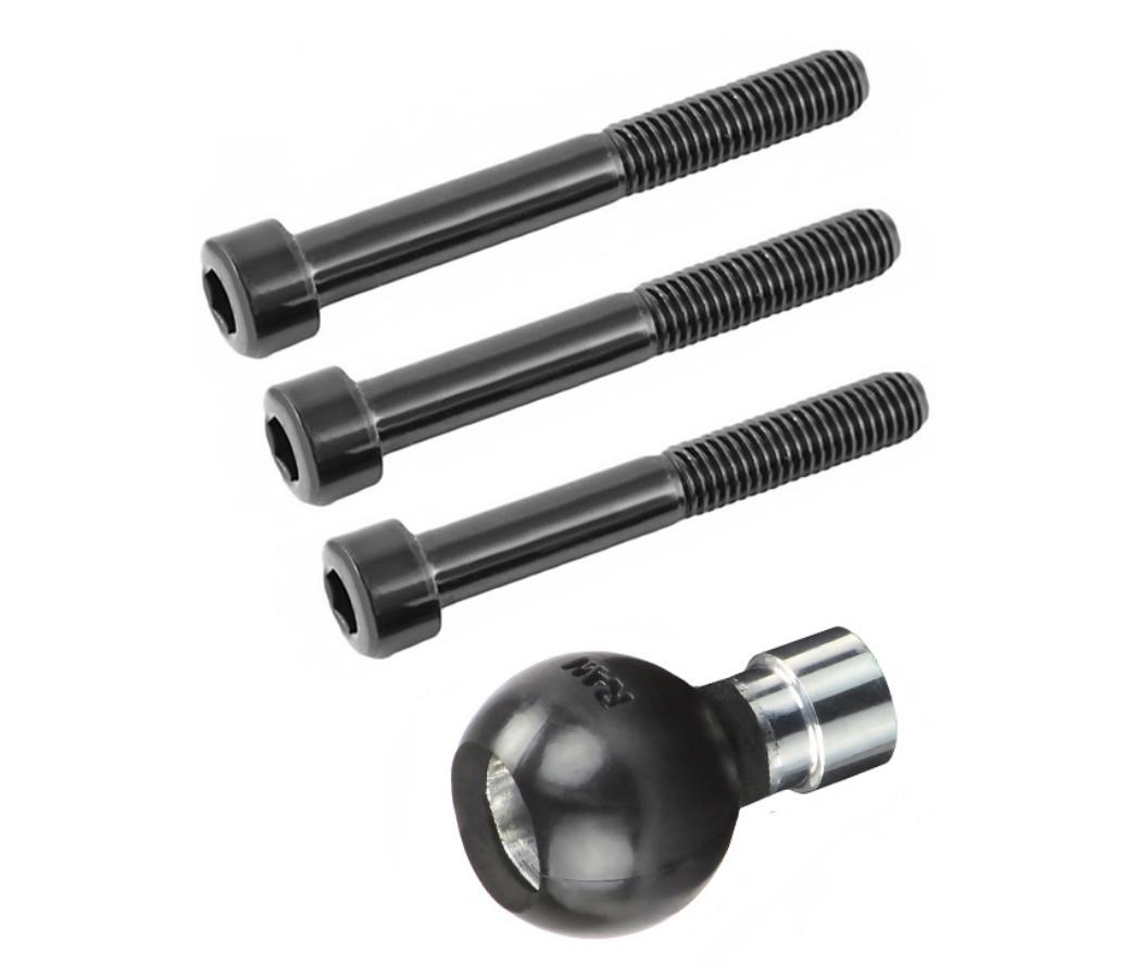 cyclebitz: RAM Mounts Hollow Ball Base with M8 Bolts
