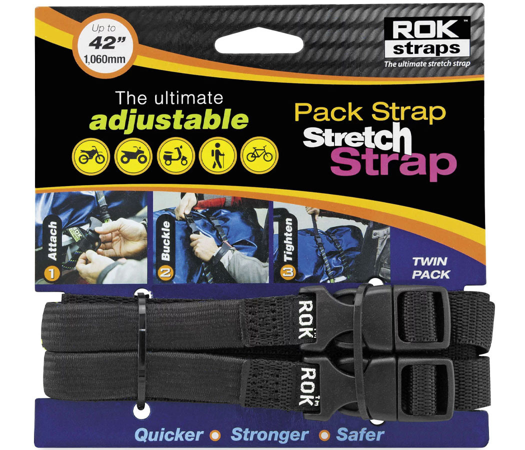 cyclebitz: ROK Straps Black Adjustable 12 to 42 inch