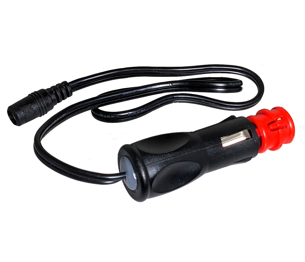 cyclebitz: 12v Dual Purpose Jack to Coax Female