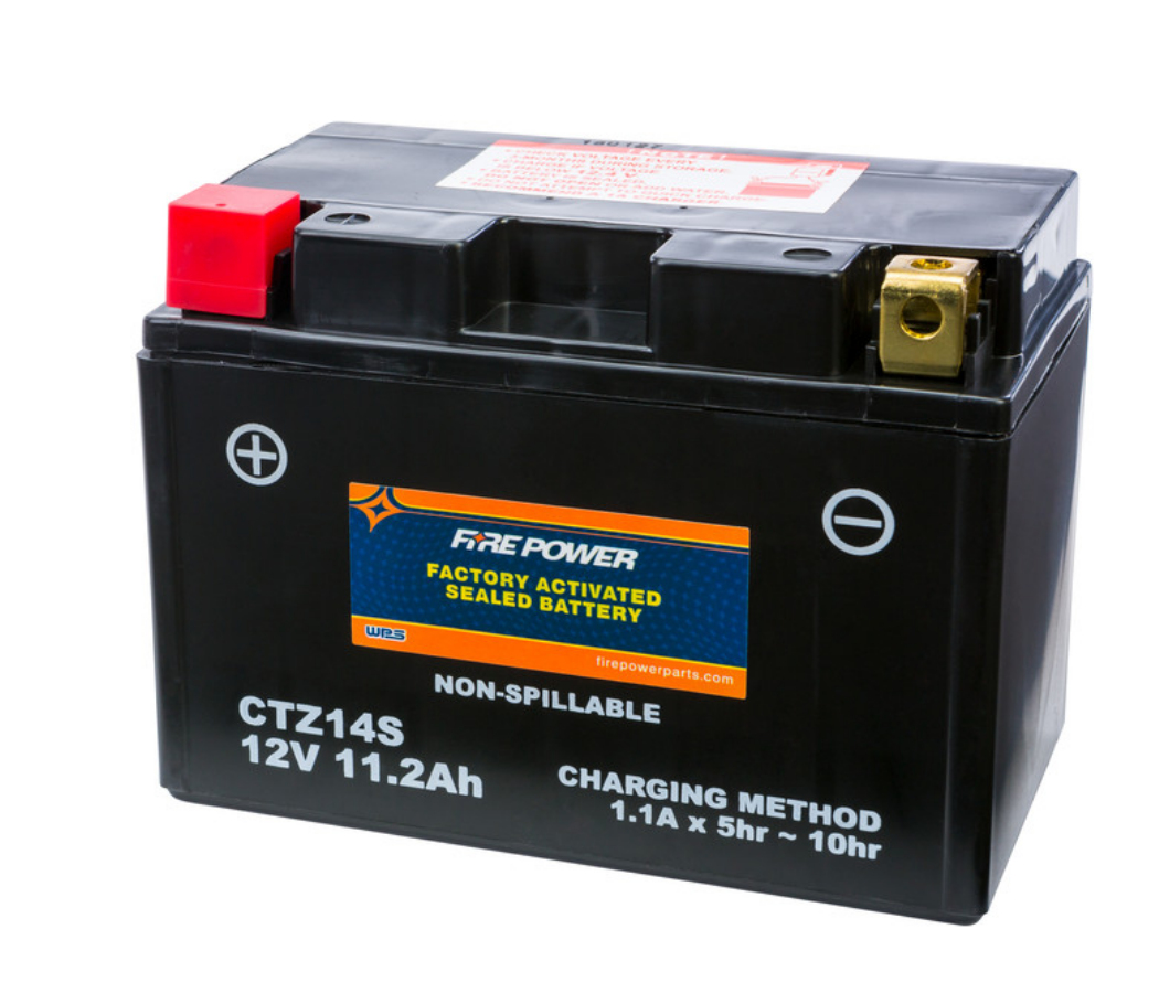 cyclebitz: Fire Power AGM Battery CTZ14S (YTZ14S)