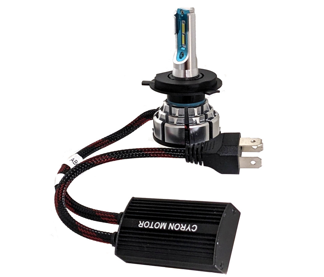 cyclebitz: CYRON H4 4500 Lumens LED Bulb