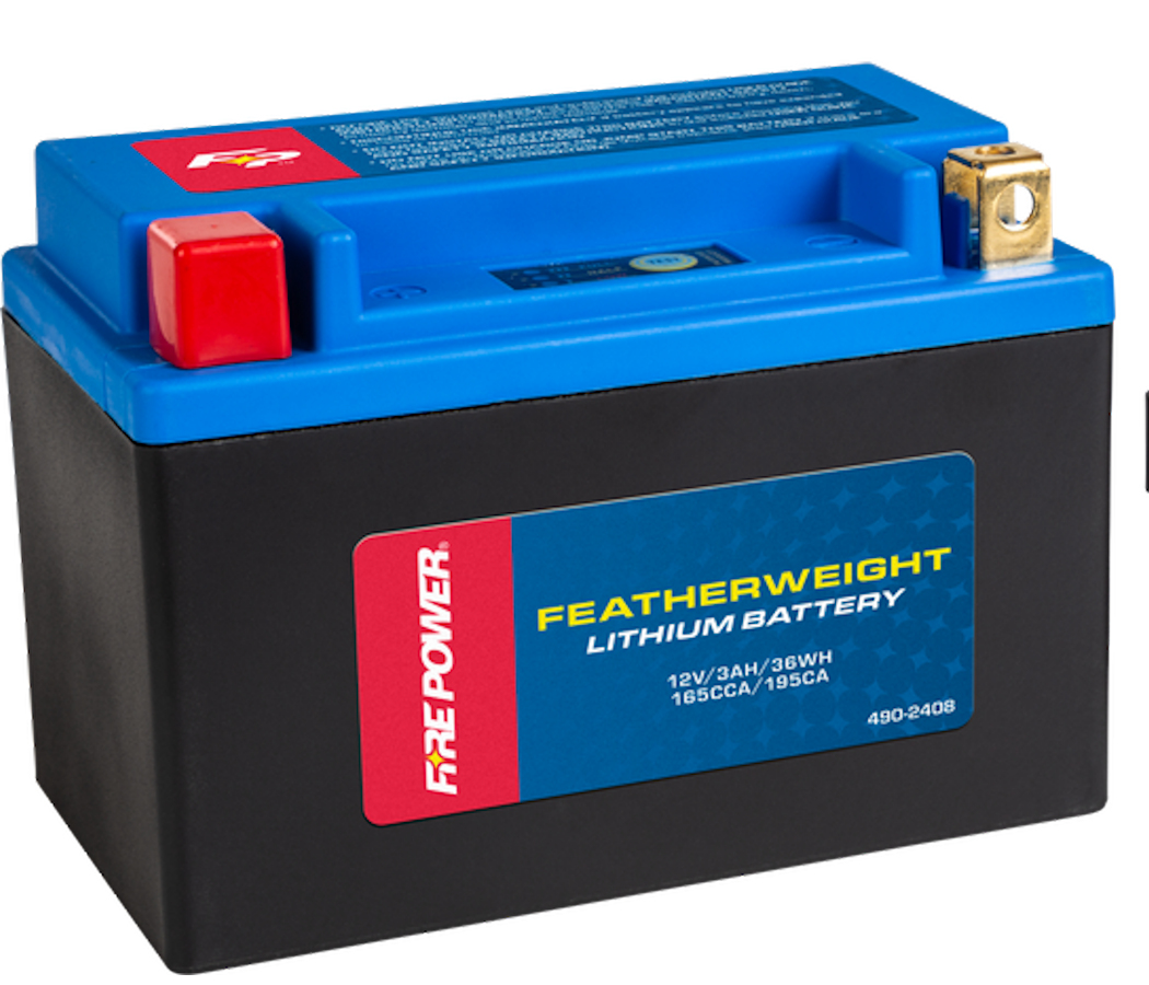 cyclebitz: Fire Power Lithium Battery 490-2408 165CCA
