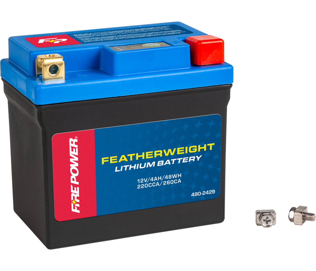 cyclebitz: Fire Power Lithium Battery 490-2429 220CCA