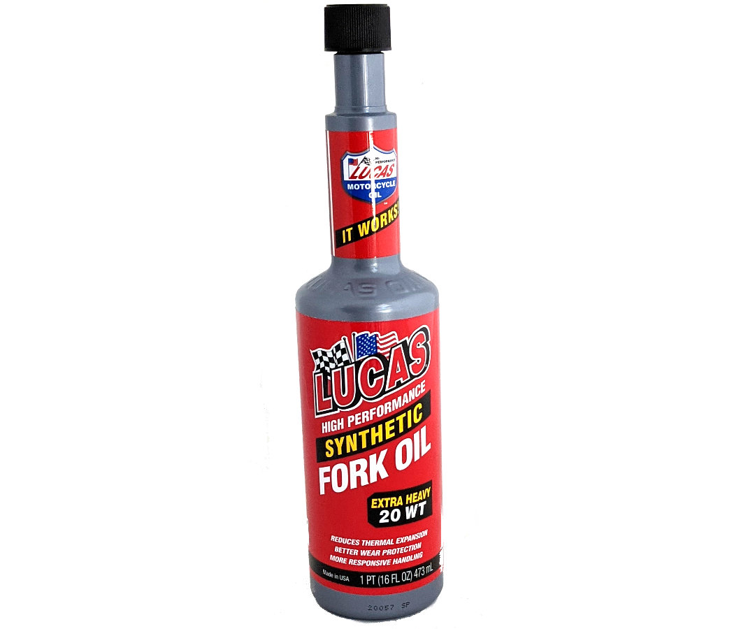 cyclebitz: Lucas Synthetic Fork Oil 20WT 16oz