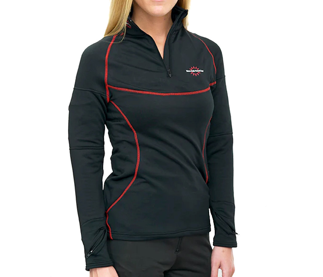 cyclebitz: Women's 12v Heated Layer Shirt