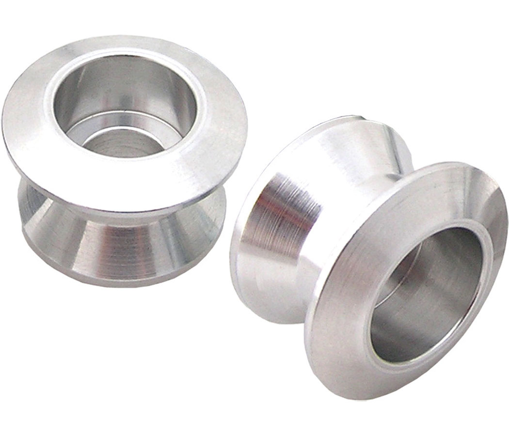 cyclebitz: BOLT Billet Swingarm Spools Universal Silver