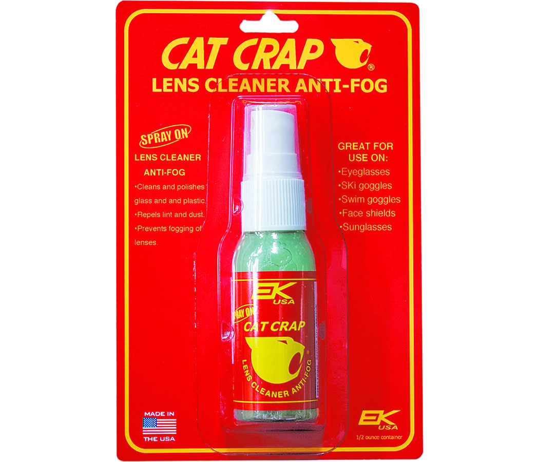cyclebitz Cat Crap Anti Fog Lens Cleaner Spray On 0.5 oz