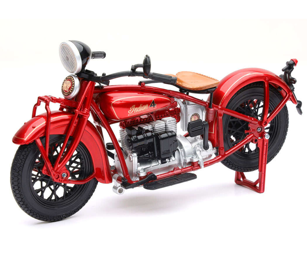 cyclebitz: 1930 Indian 4 Motorcycle 1:12 Scale