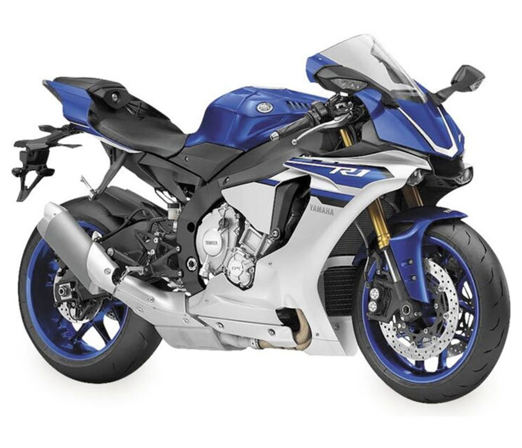 cyclebitz: Yamaha YZF-R1 Blue 1:12 Scale