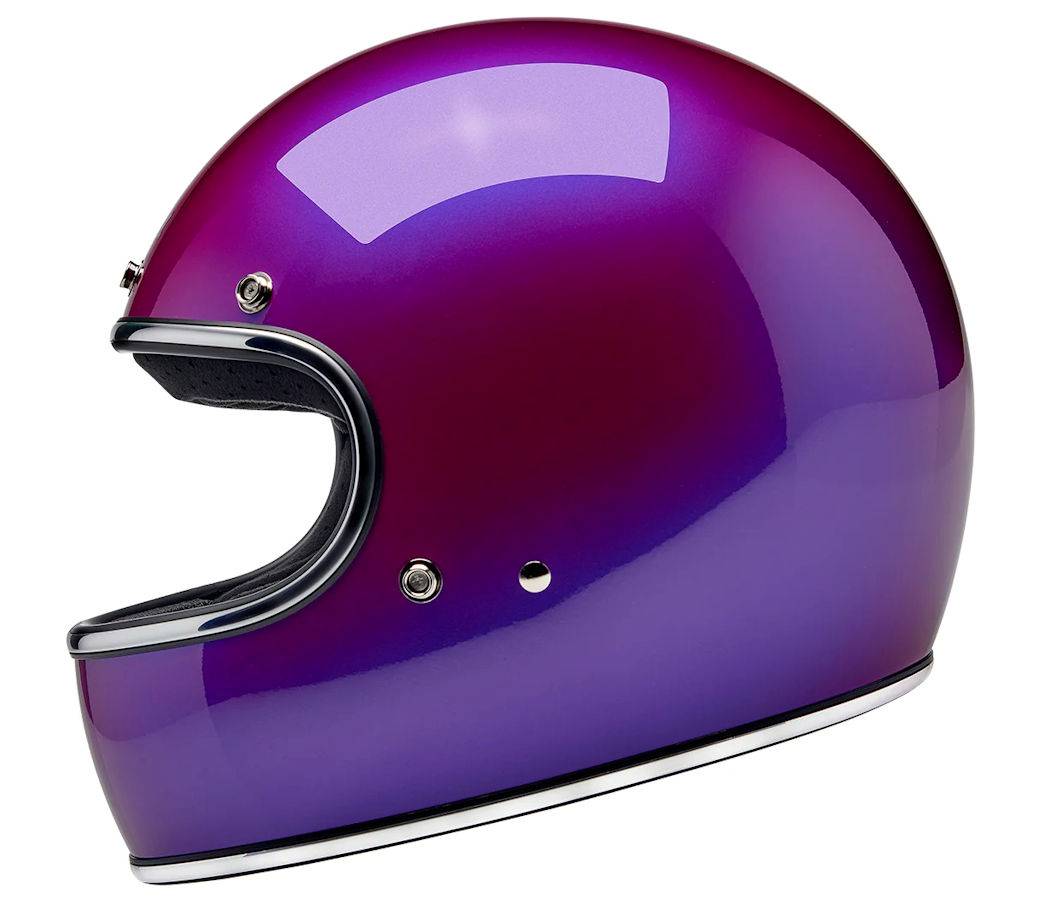 cyclebitz: Biltwell Gringo Helmet Metallic Grape