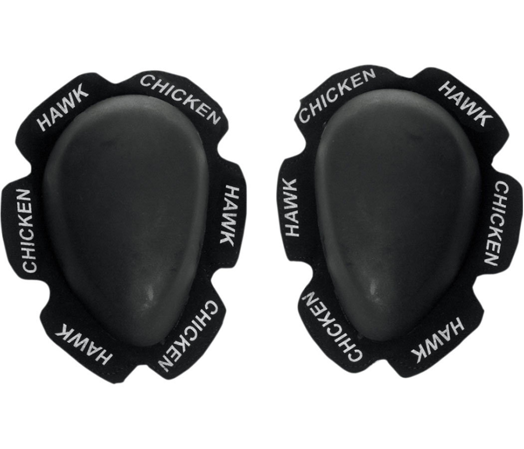 cyclebitz: Chicken Hawk Racing Knee Sliders Black