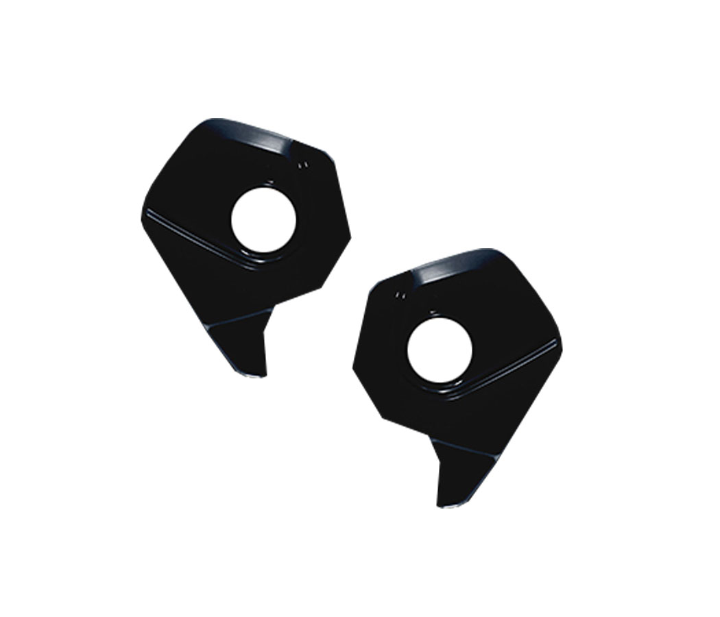 cyclebitz: Scorpion Covert FX Side Covers Gloss Black