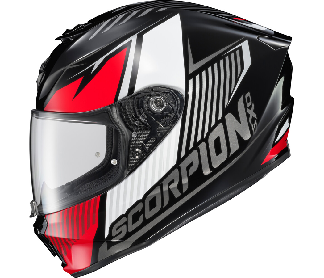 cyclebitz: Scorpion EXO-R330 Helmet Hawker Red