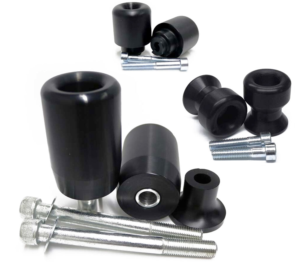 cyclebitz: Shogun Complete Slider Kit Black (Honda 755-3309)