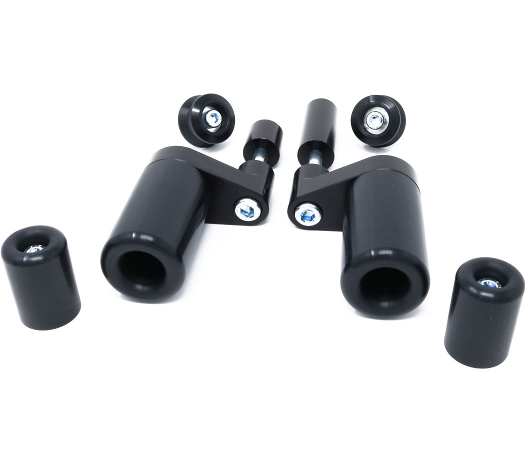 cyclebitz: Shogun Complete Slider Kit Black (Kawasaki 755-4159)