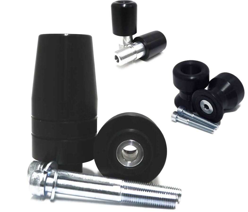 cyclebitz: Shogun Complete Slider Kit Black (Kawasaki 755-4959)