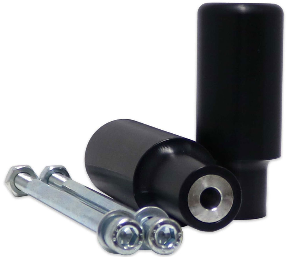 cyclebitz: Shogun Frame Sliders Black (Kawasaki 750-4519)