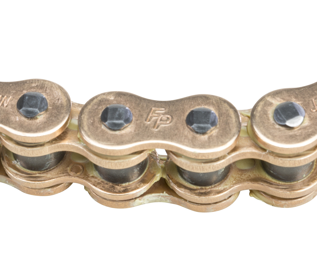 cyclebitz: 525 O-Ring Chain Fire Power FPO 120 Link Gold