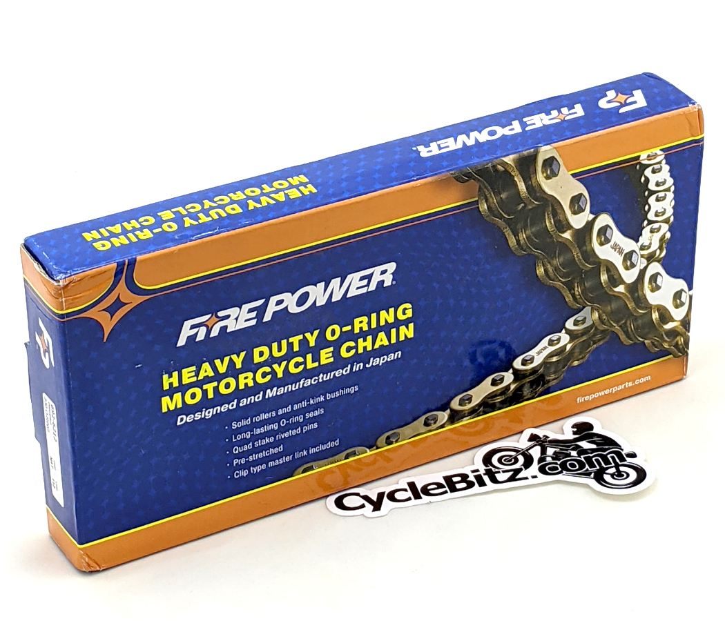cyclebitz: 530 O-Ring Chain Fire Power FPO 110 Link