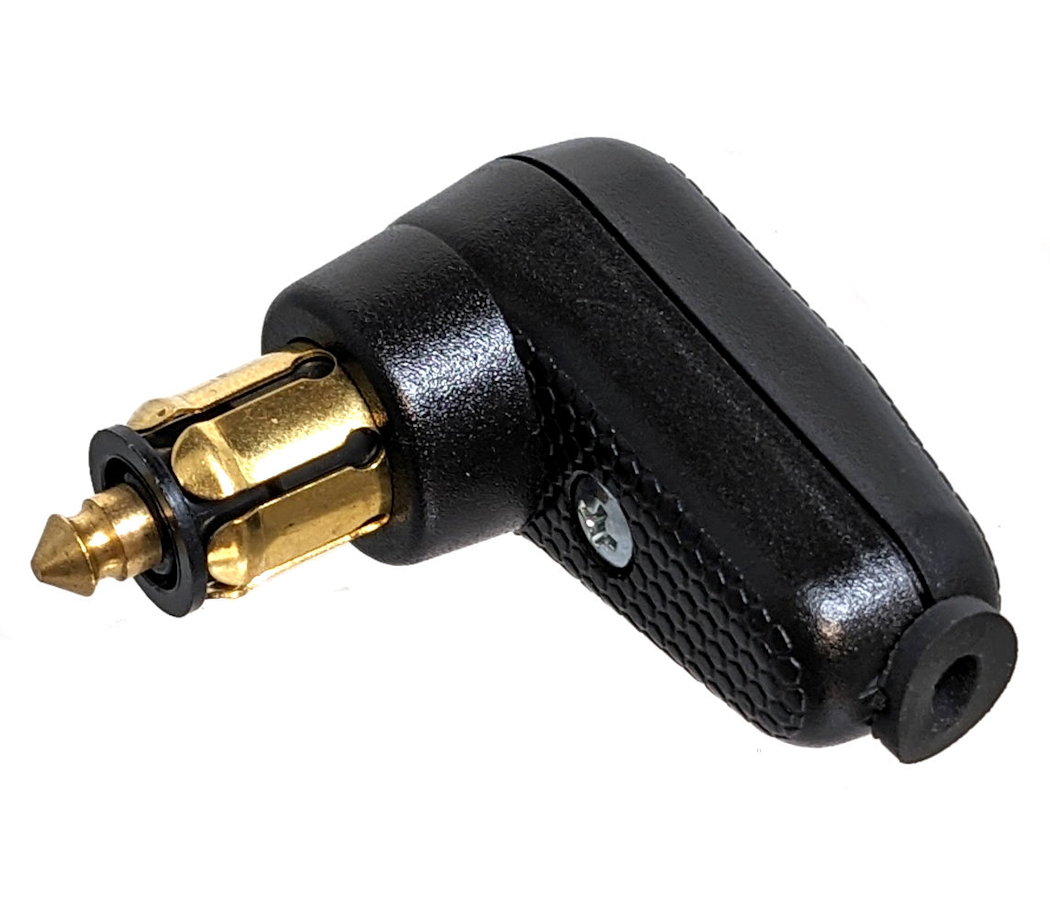 cyclebitz: 12v DIN BMW Style Plug 90 Angle