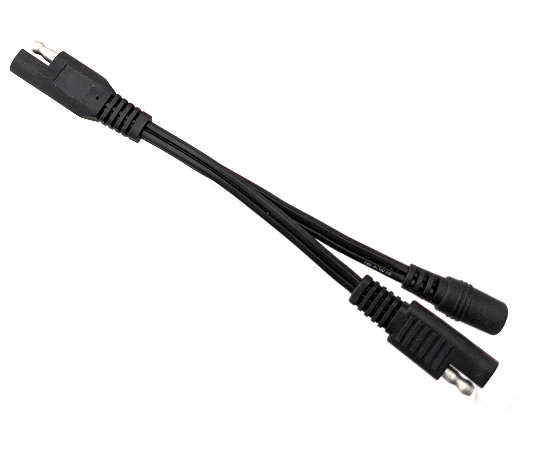 cyclebitz: SAE to SAE - Coax Y Splitter Cable