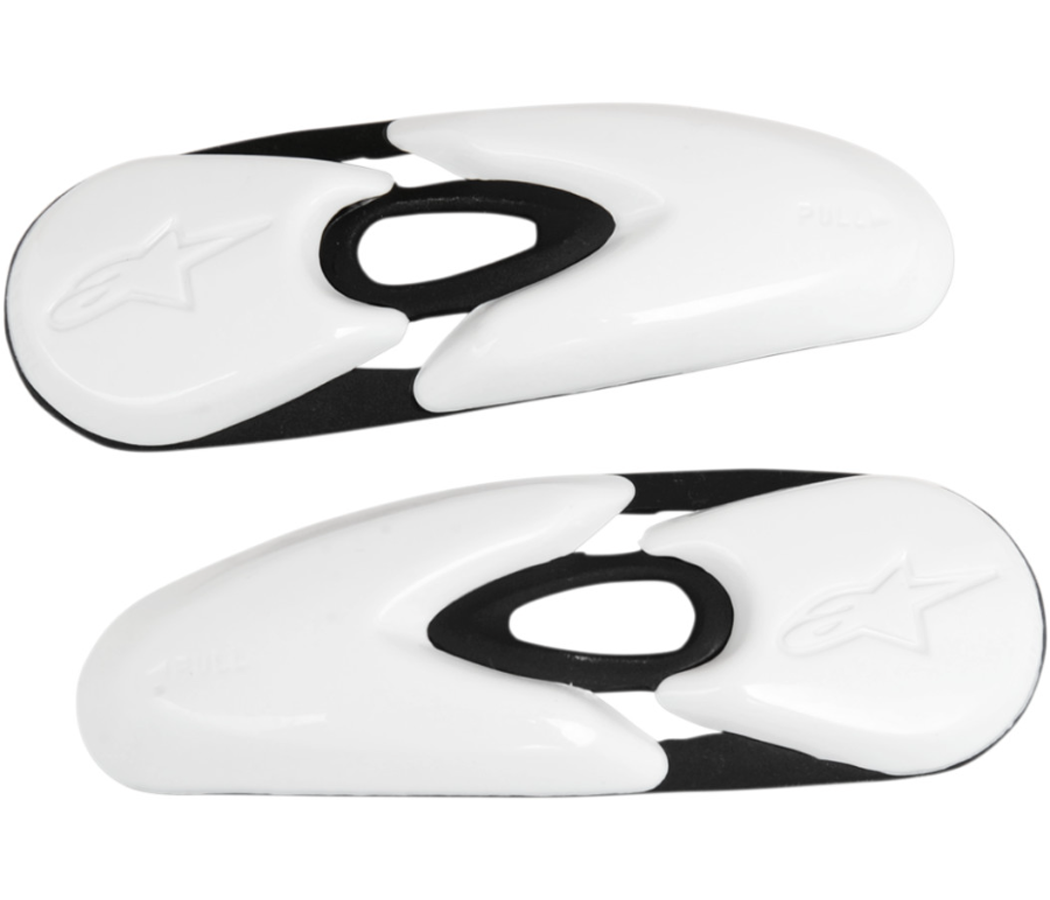 cyclebitz: Alpinestars Boot Toe Sliders White