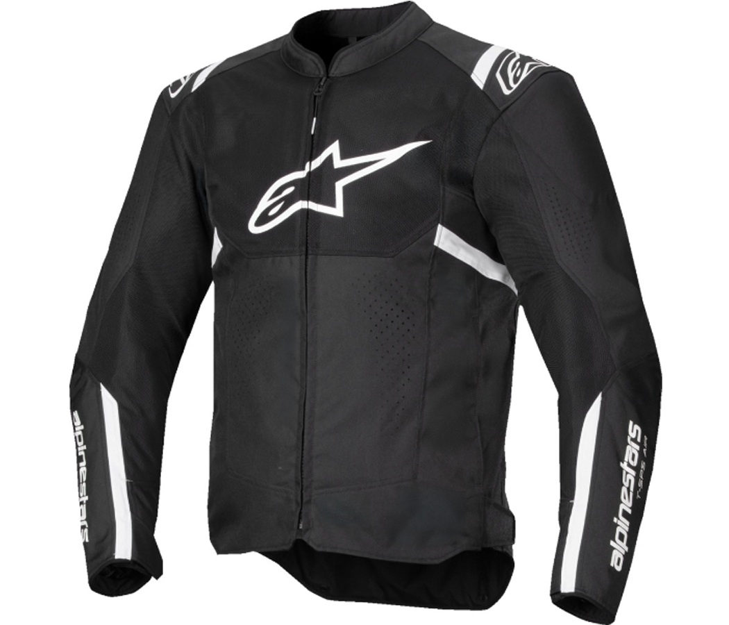 cyclebitz: Alpinestars T-SPS Air v2 Jacket Black/White