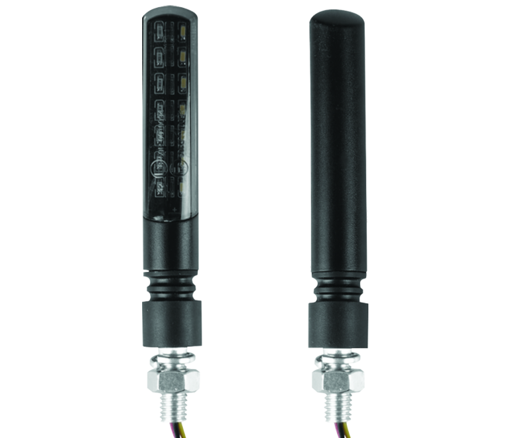 cyclebitz: BikeMaster Sequential LED Rear Turn Signals - Long Stem