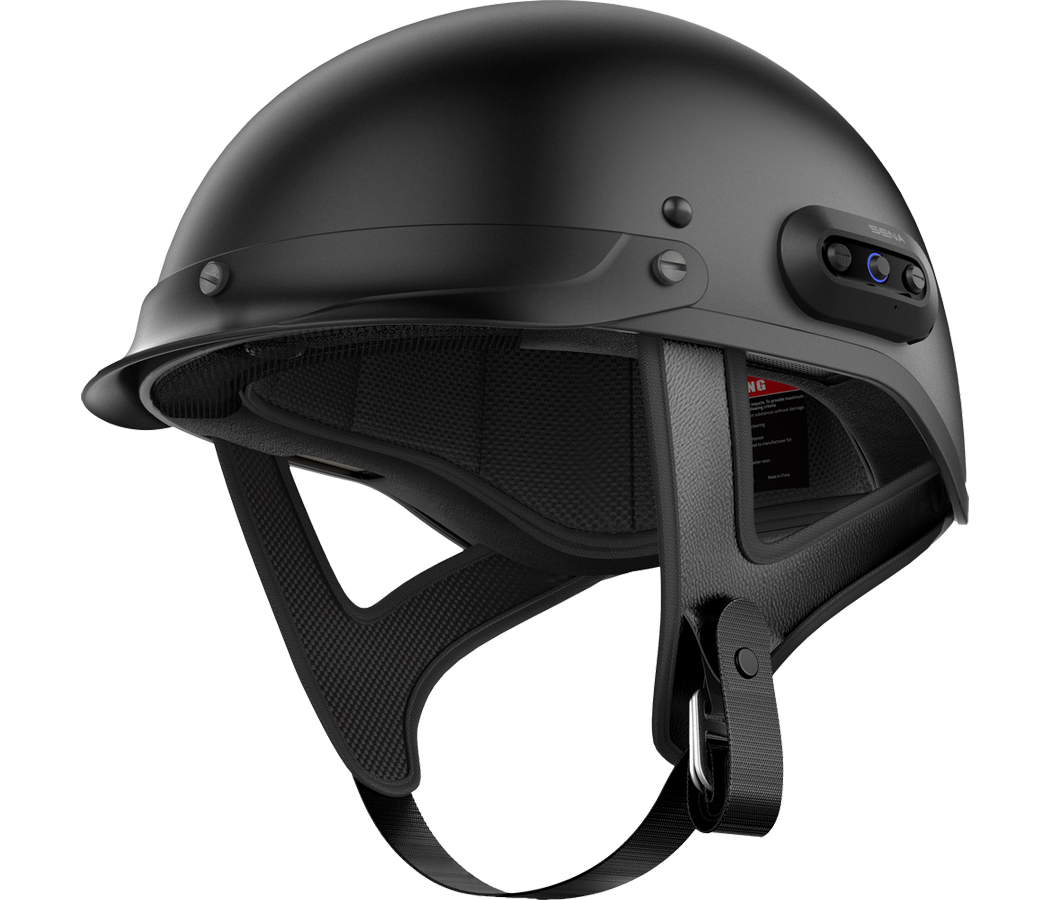 cyclebitz: SENA Cavalry 2 Smart Half Helmet Matte Black