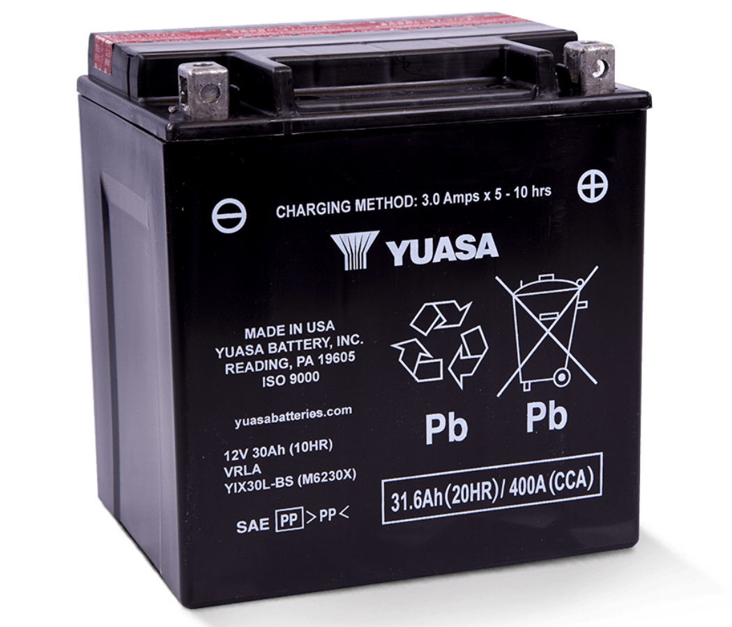 cyclebitz: Yuasa AGM Battery YIX30L-BS